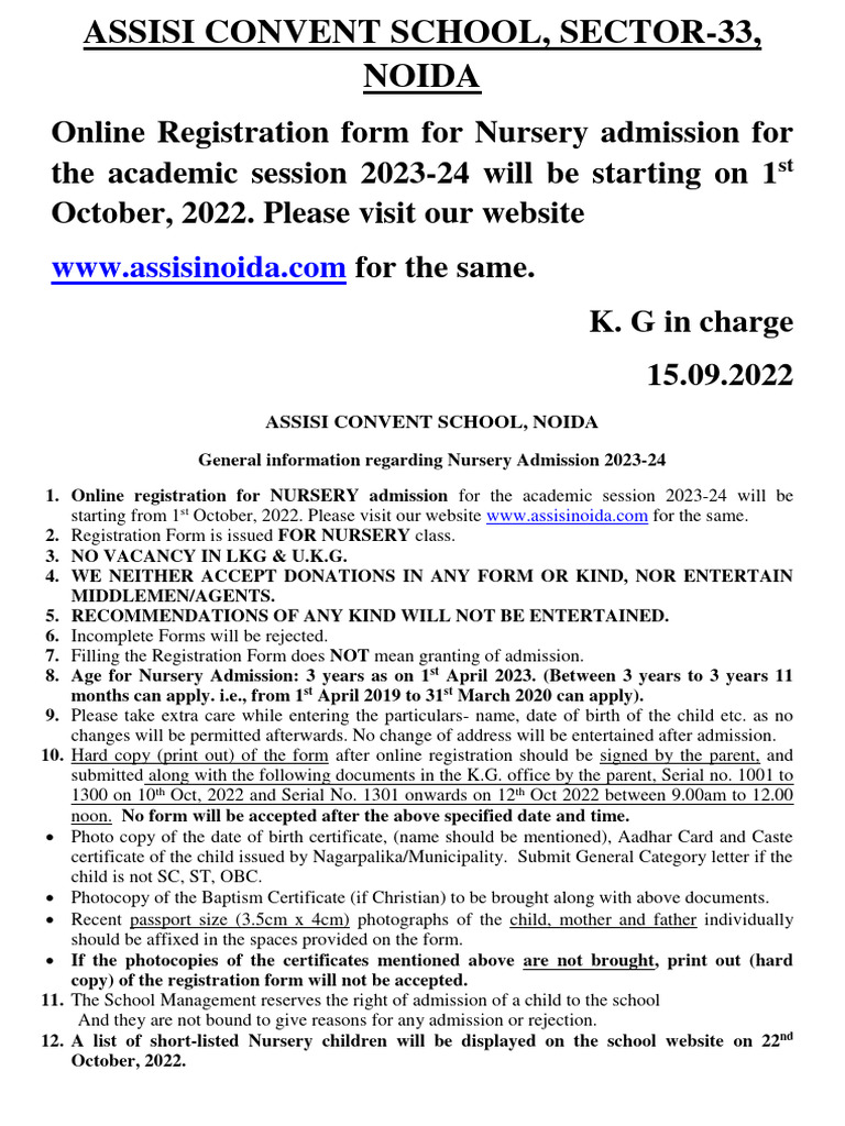 Registration Instructions Nur 2022 23 | PDF | Government | Government ...