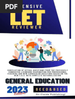 CBRC 2022 LET - ProfEd (DIAGNOSTIC EXAM) | PDF | Educational Assessment | Curriculum