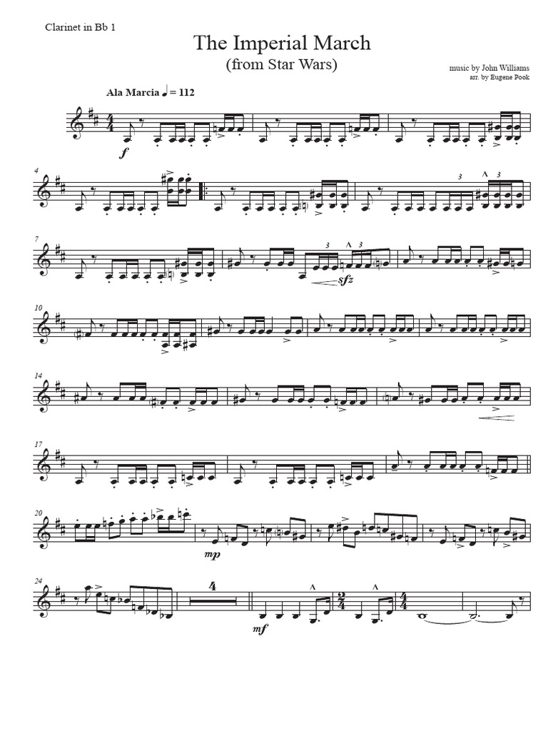 Clarinet in BB 1 | PDF