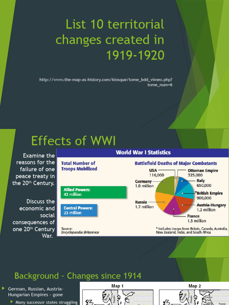 Grudic Effects of Wwi | PDF | Treaty Of Versailles | World War I ...