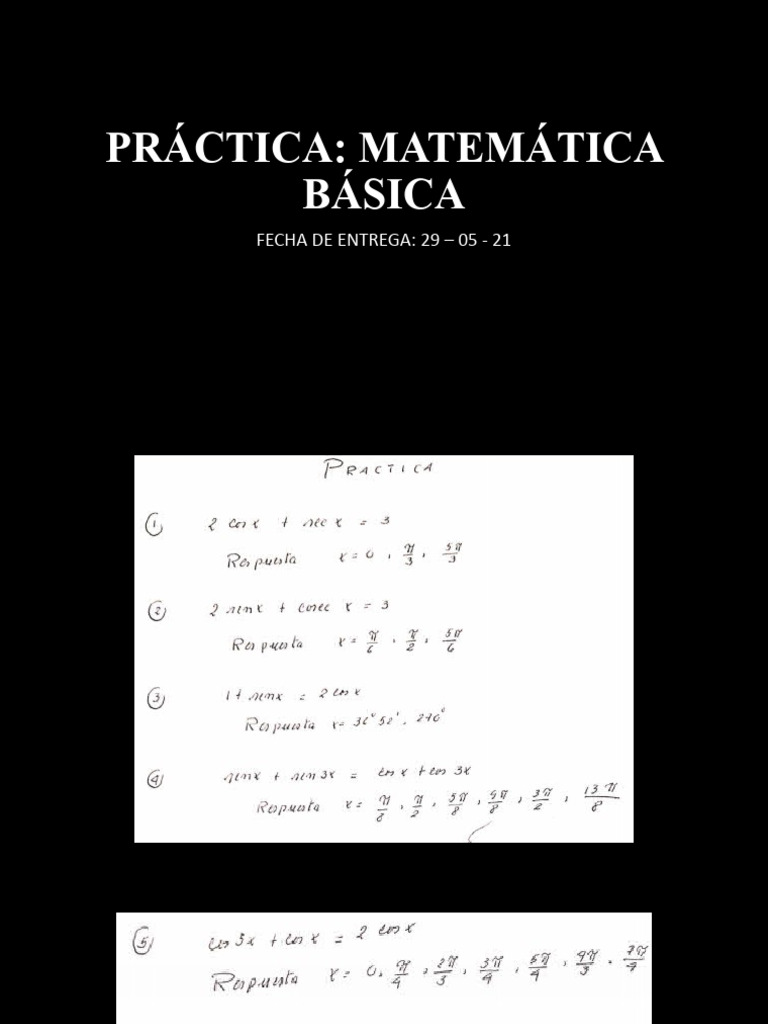 PRACTICA_MATEMATICA_BASICA_3ER_PARCIAL | PDF