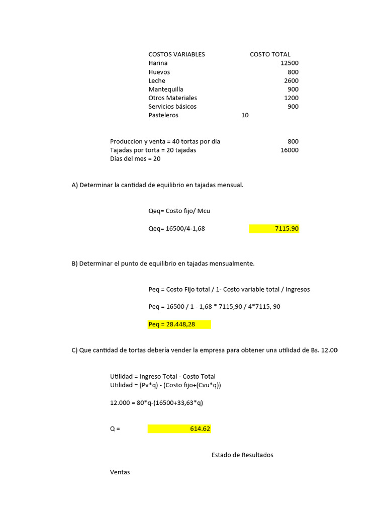 COSTOS | PDF | Negocios económicos | Contabilidad
