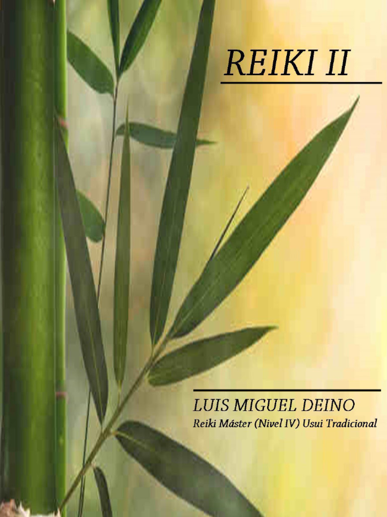 Manual de Reiki Ii Nivel | PDF | Reiki | Mikao Usui