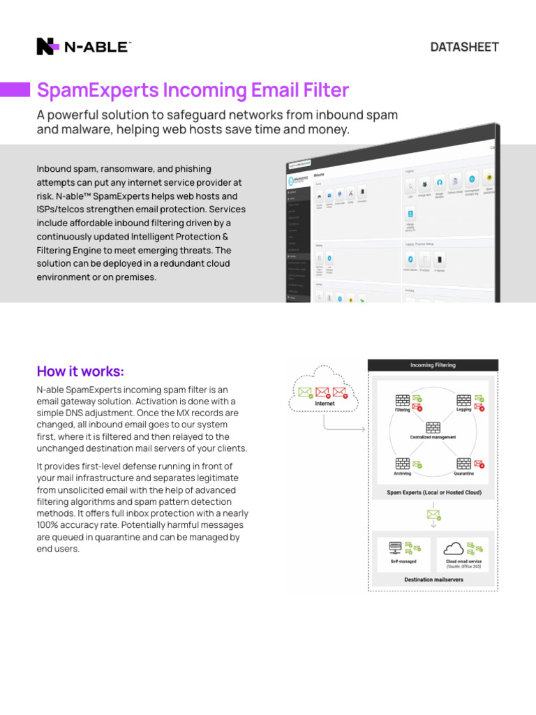 PI DS SE IncomingEmailFilterDataSheet | PDF | Email Spam | Computer ... PI DS SE IncomingEmailFilterDataSheet | PDF | Email Spam | Computer ...