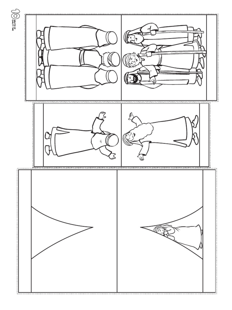 Abraham and The Three Visitors | PDF