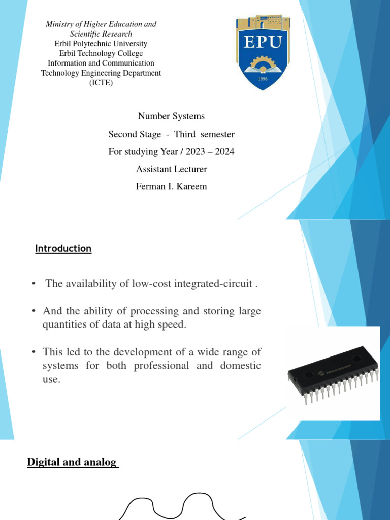 1-Number System | PDF | Binary Coded Decimal | Ascii