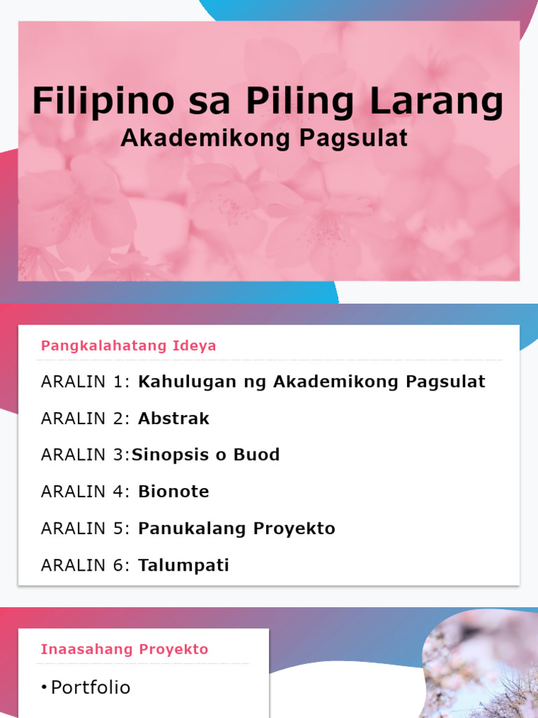 PL - Aralin1 - Kahulugan NG Teknikal Bukasyonal Na Pagsulat 1 | PDF