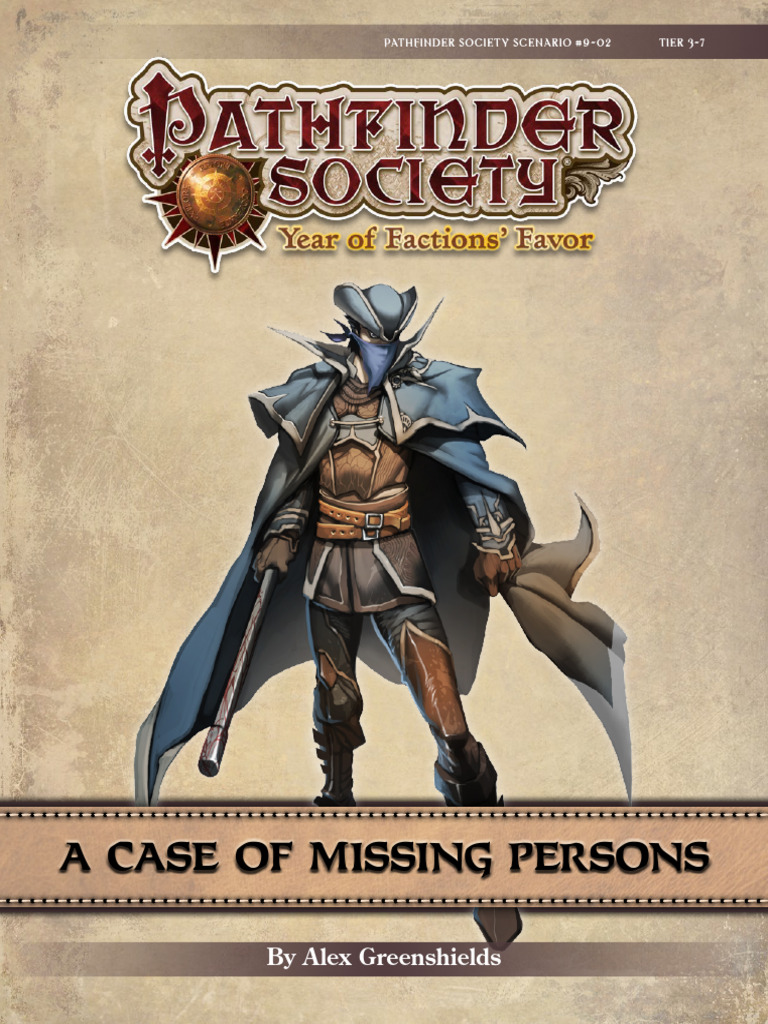 S09-02 A Case of Missing Persons | PDF | D20 System