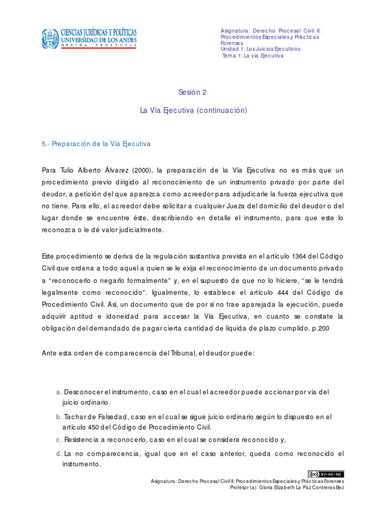 Sesion2 Tema1 U1 Act2016 | PDF | Procedimiento Civil | Demanda judicial
