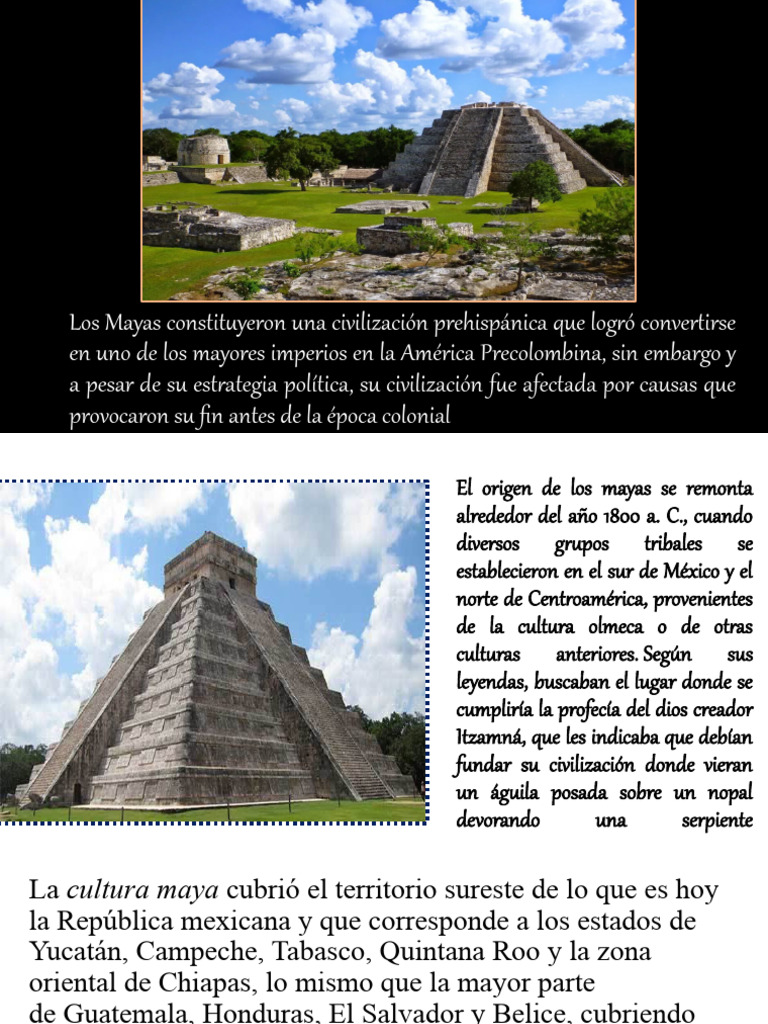 Origen y organización de los mayas | PDF