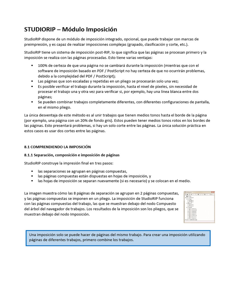 Manual StudioRIP XF (ES) (Imposición) | PDF | Ventana (informática) | Color