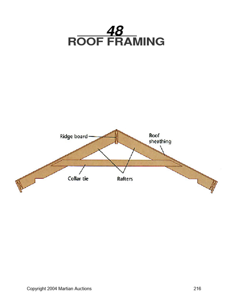 Roof Framing | PDF | Framing (Construction) | Roof