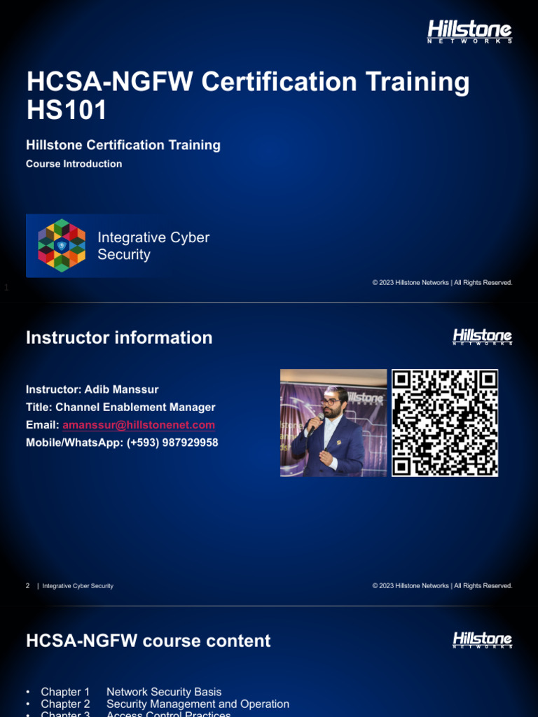 HCSA Introduction | PDF | Security | Computer Security