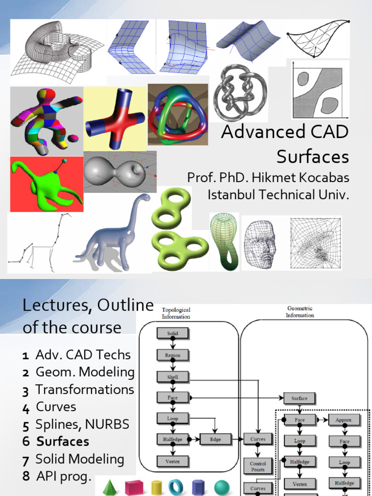 Advanced CAD-Surfaces | Download Free PDF | Texture Mapping | Mathematics