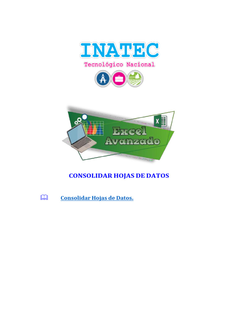 Consolidar Hojas de Datos | PDF | Microsoft Excel | Hoja de cálculo Consolidar Hojas de Datos | PDF | Microsoft Excel | Hoja de cálculo