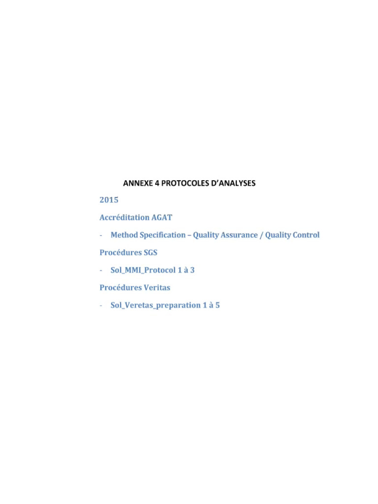 AGAT, Bureau Veritas | PDF | Metallurgical Assay | Chemistry