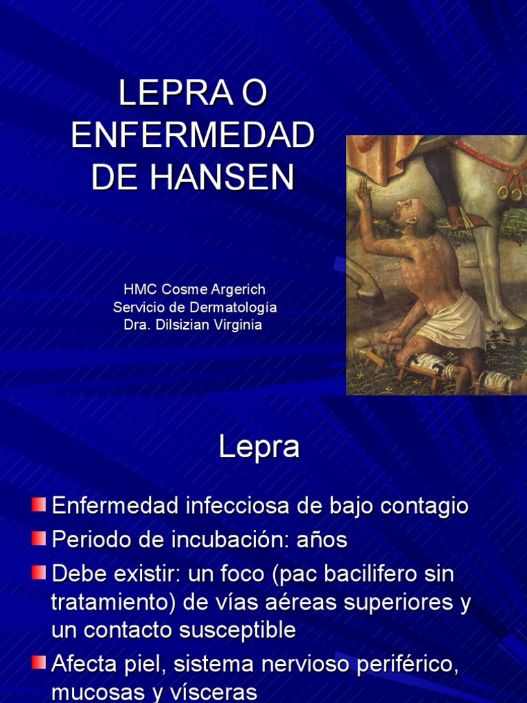 Lepra | PDF | Lepra | Especialidades Medicas