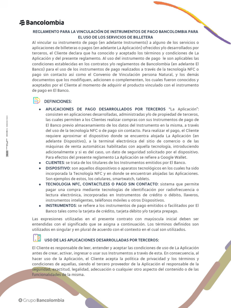 Tyc Billetera Google Wallet v1 | PDF | Tarjeta de débito | Bancos