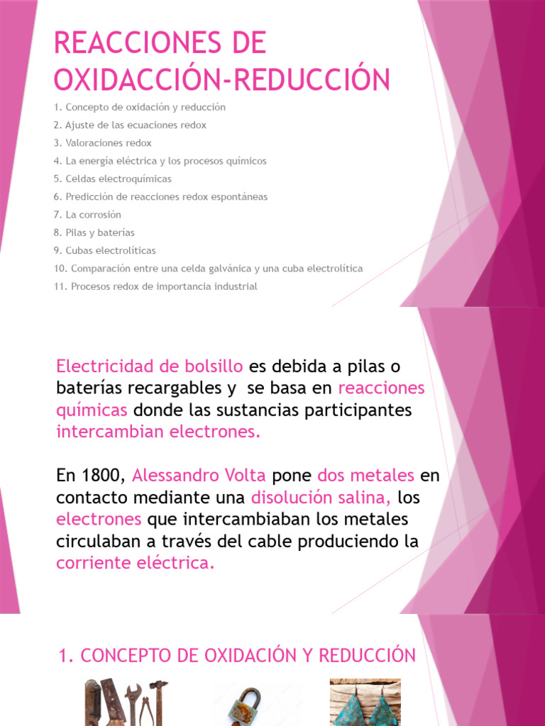 Redox Presentación | PDF