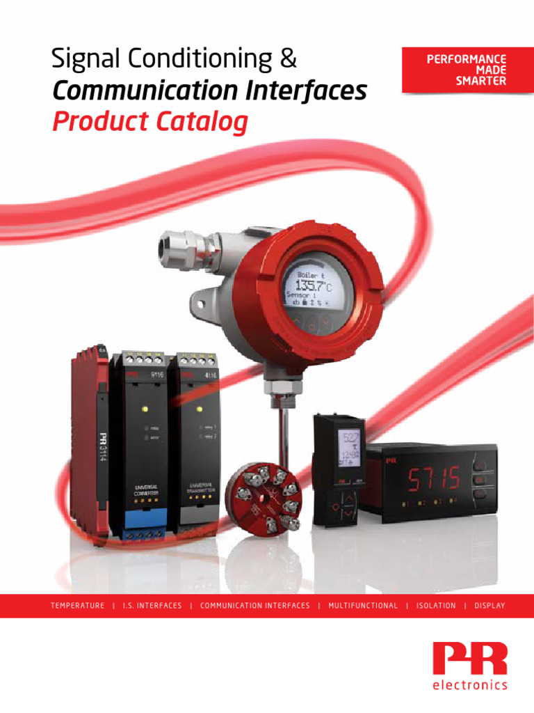 PR Electronics - Product - Catalog | PDF | Alternating Current | Relay
