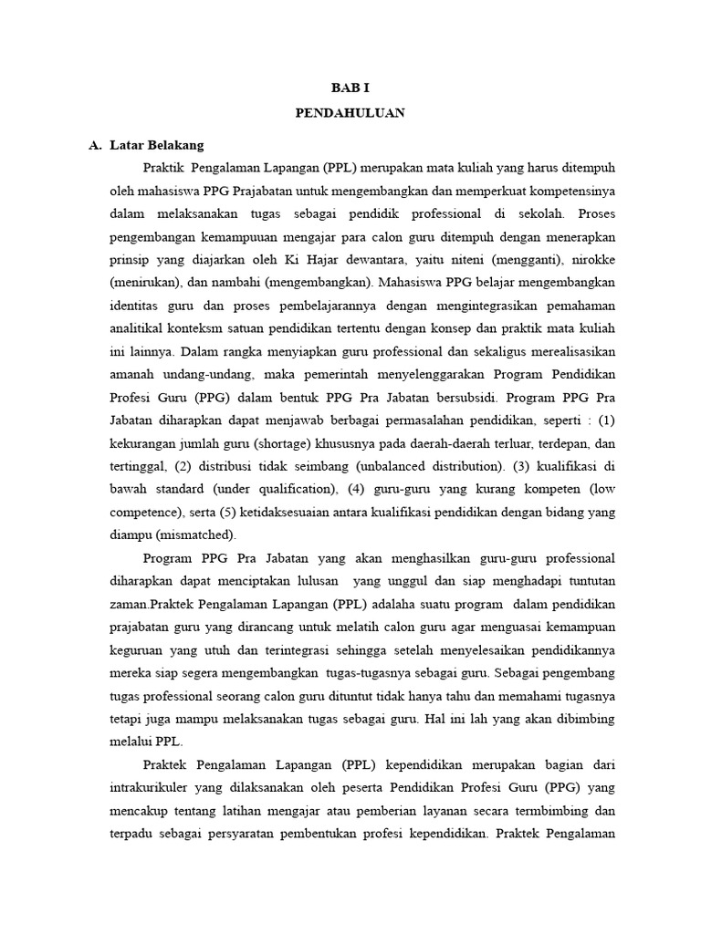 Laporan Observasi SDN 48 Pku | PDF