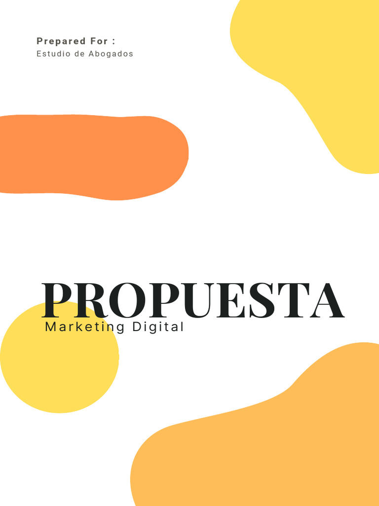 Minimalist Abstract Box Grid Project Marketing Proposal | PDF