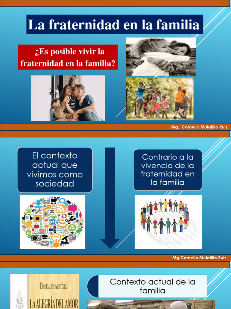 Fraternidad en La Familia | PDF | Familia | Amor Fraternidad en La Familia | PDF | Familia | Amor