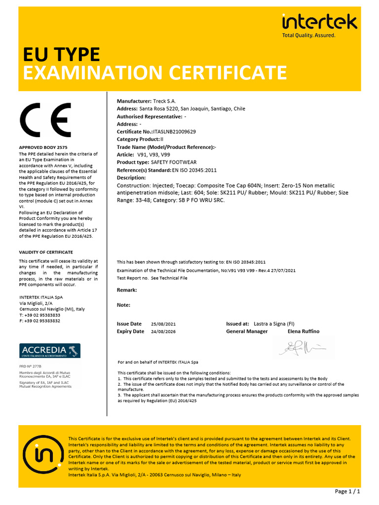 Examination Certificate: Eu Type | PDF | Computers | Technology & Engineering