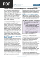 Communicating Probability in Defence Intelligence | PDF