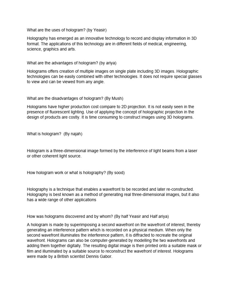 Speech of Science Fair | PDF