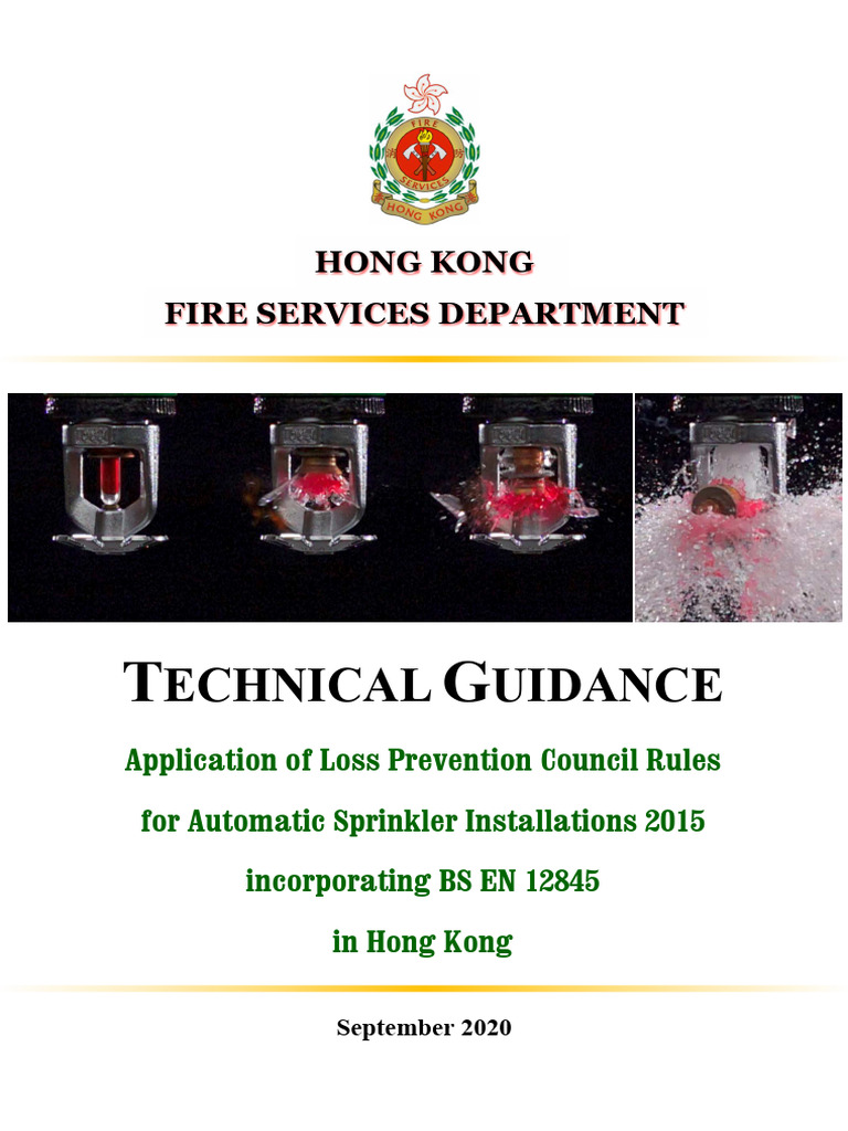 Technical Guidance LPC Rules Eng 20200911 153808 | PDF | Fire Sprinkler ...