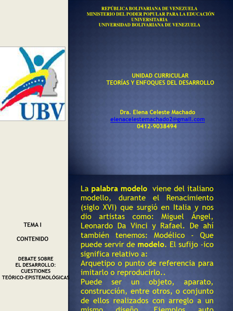 1 Tema 1 Modelos de Desarrollo | PDF | Derechos humanos | Ciencias económicas