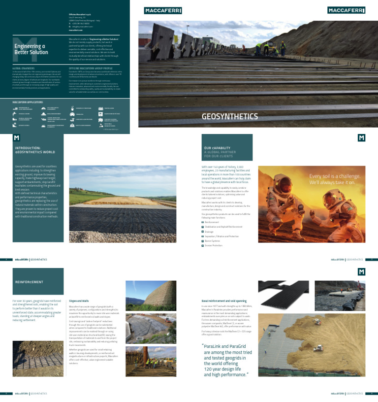 Geosynthetics: Engineering A Better Solution | PDF | Earth Sciences ...