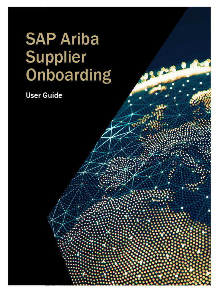 Publicis - Onboarding Guide For Ariba | PDF | Login | User (Computing)