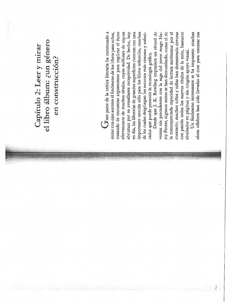 Leer y Mirar El Libro Álbum - Fanuel Díaz | PDF