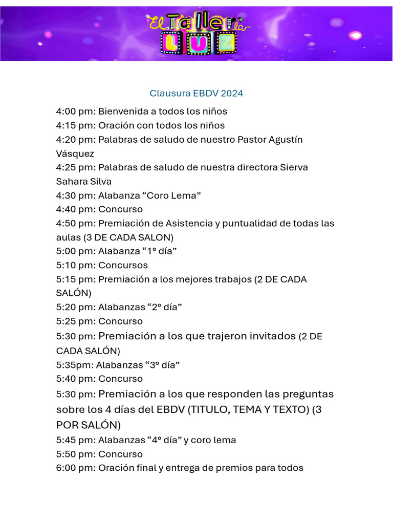 Programa Ebdv Pdf