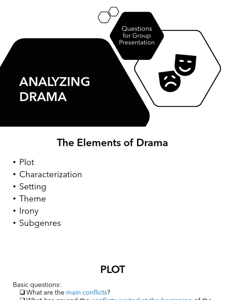 How to Analyze Drama | PDF | Plot (Narrative) | Irony