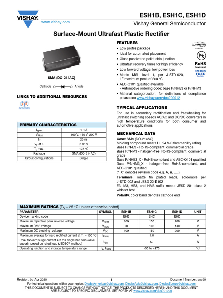 Esh 1 B | PDF | Rectifier | Electromagnetism
