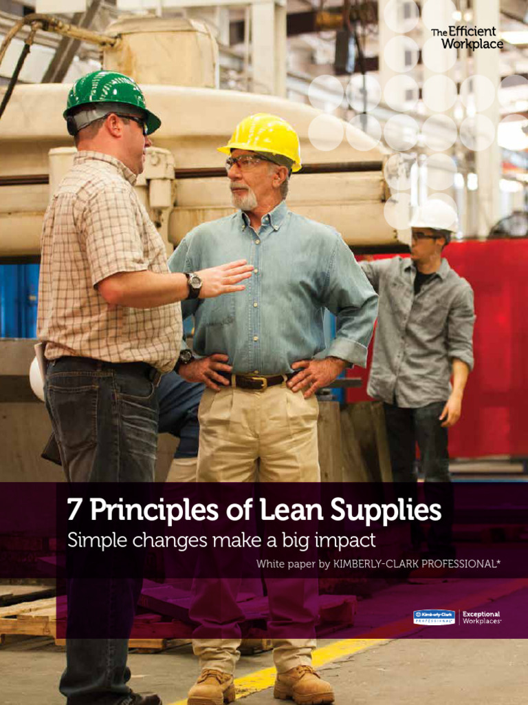 EFWP 7 Principles of Lean Supplies | PDF | Lean Manufacturing ...