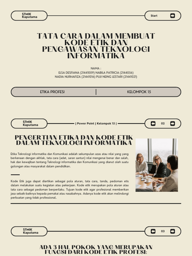 Ppt Kelompok 15 Etika Profesi | PDF