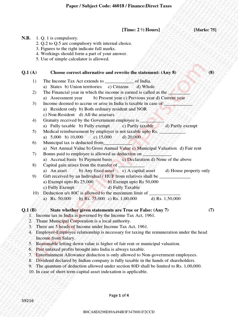 Tybms Sem5 DT Nov18 | PDF