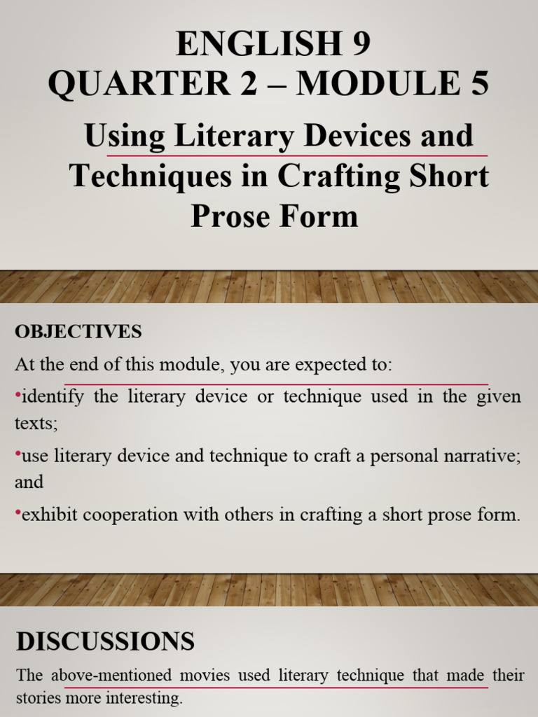 Ry Devices and Techniques in Crafting Short Prose Form 1 3 | PDF