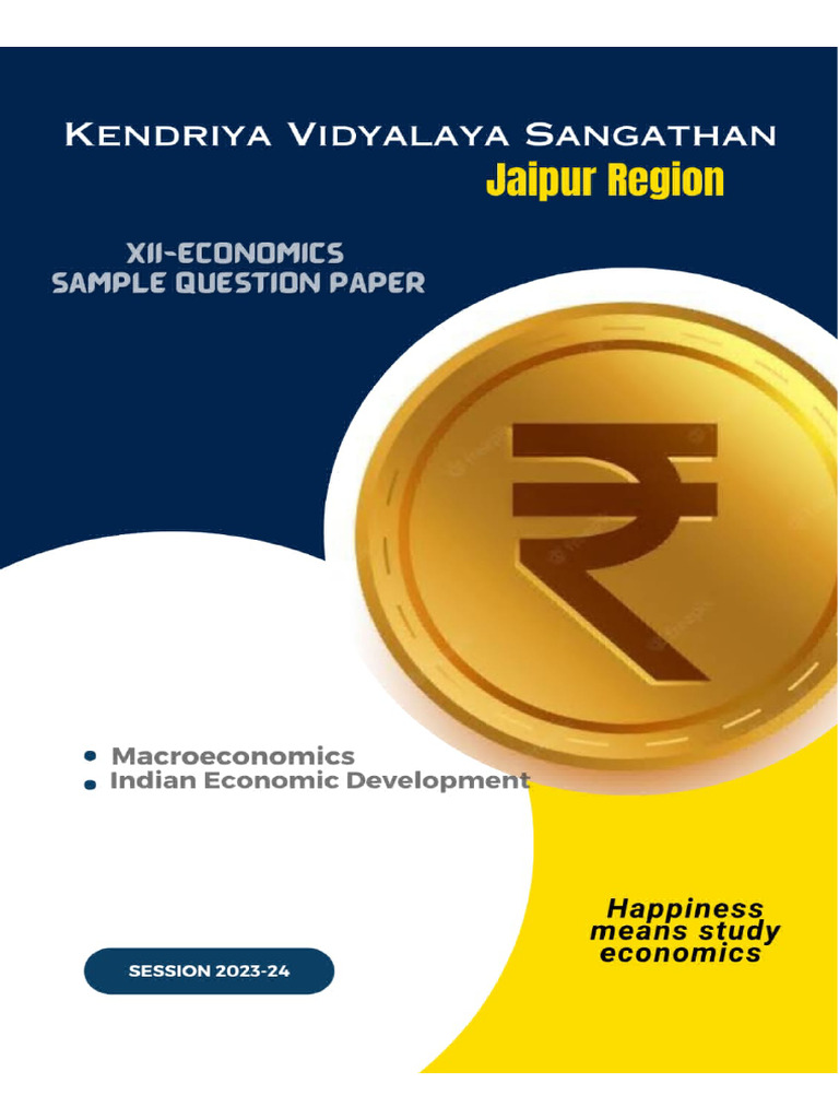 KV Jaipur 10 SQP 2023-24 | PDF | Climate Change | Taxes