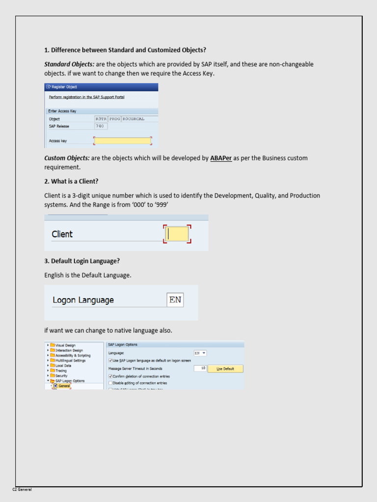 SAP ABAP Basics for Developers | PDF | Systems Engineering | Information Technology