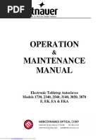 Tuttnauer T-Top 10 & 11 Manual | PDF | Sterilization (Microbiology ...