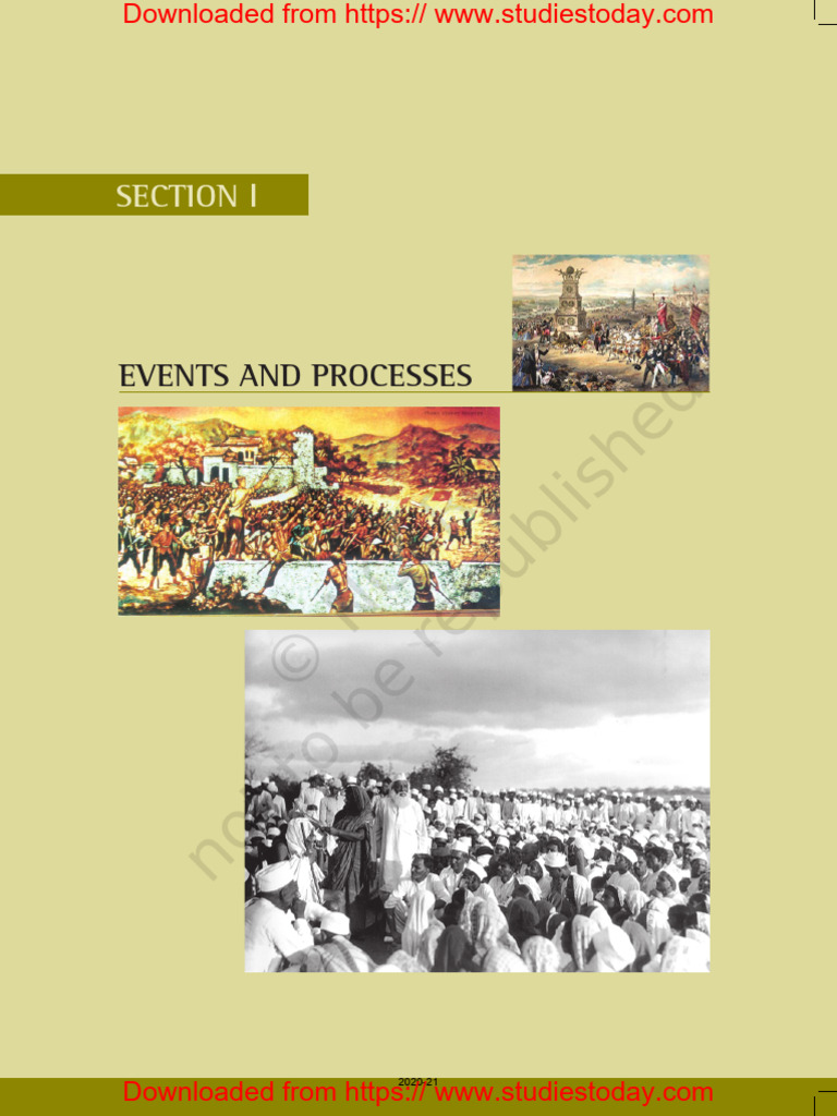 NCERT Class 10 History The Rise of Nationalism in Europe | PDF ...