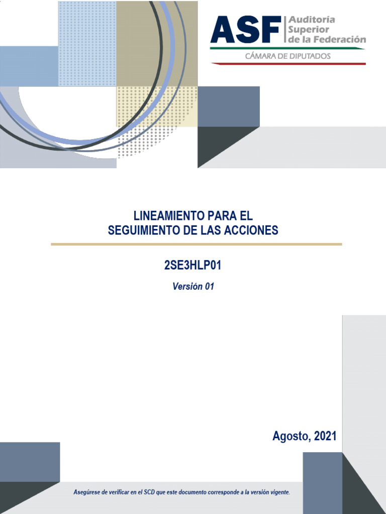 Lineamientos de La Asf | PDF | Gobernancia | Justicia