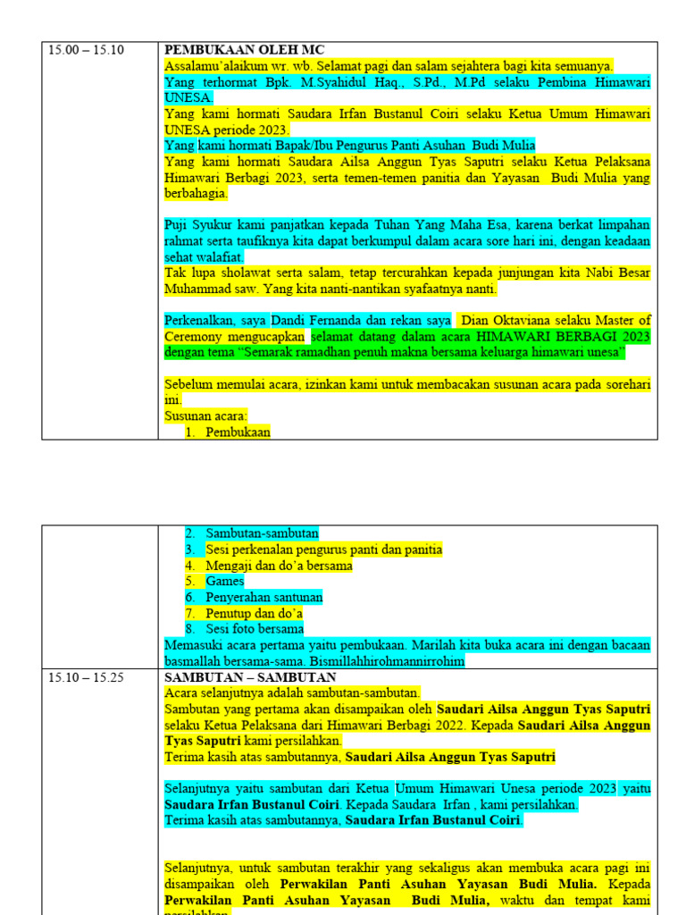Qcard MC Himawari Berbagi 2022 | PDF