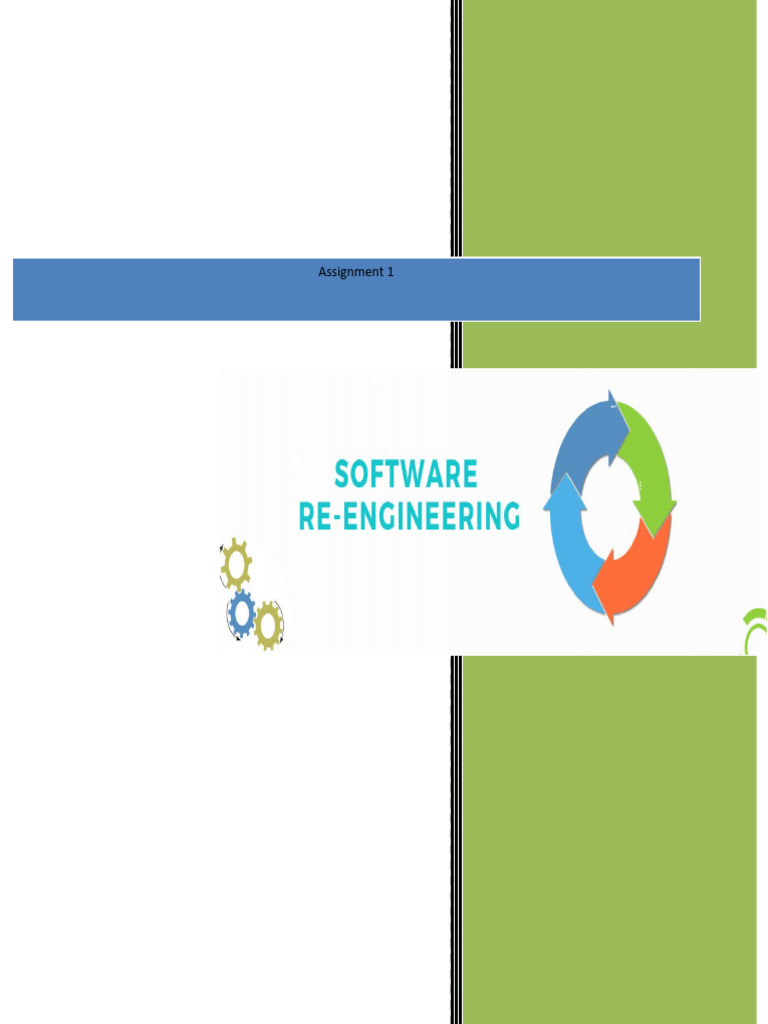 Soft Re Eng Ass 1 | PDF | Software Development | Version Control