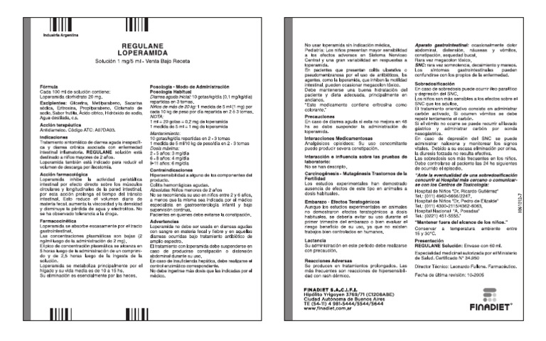 REGULANE Prospecto | PDF